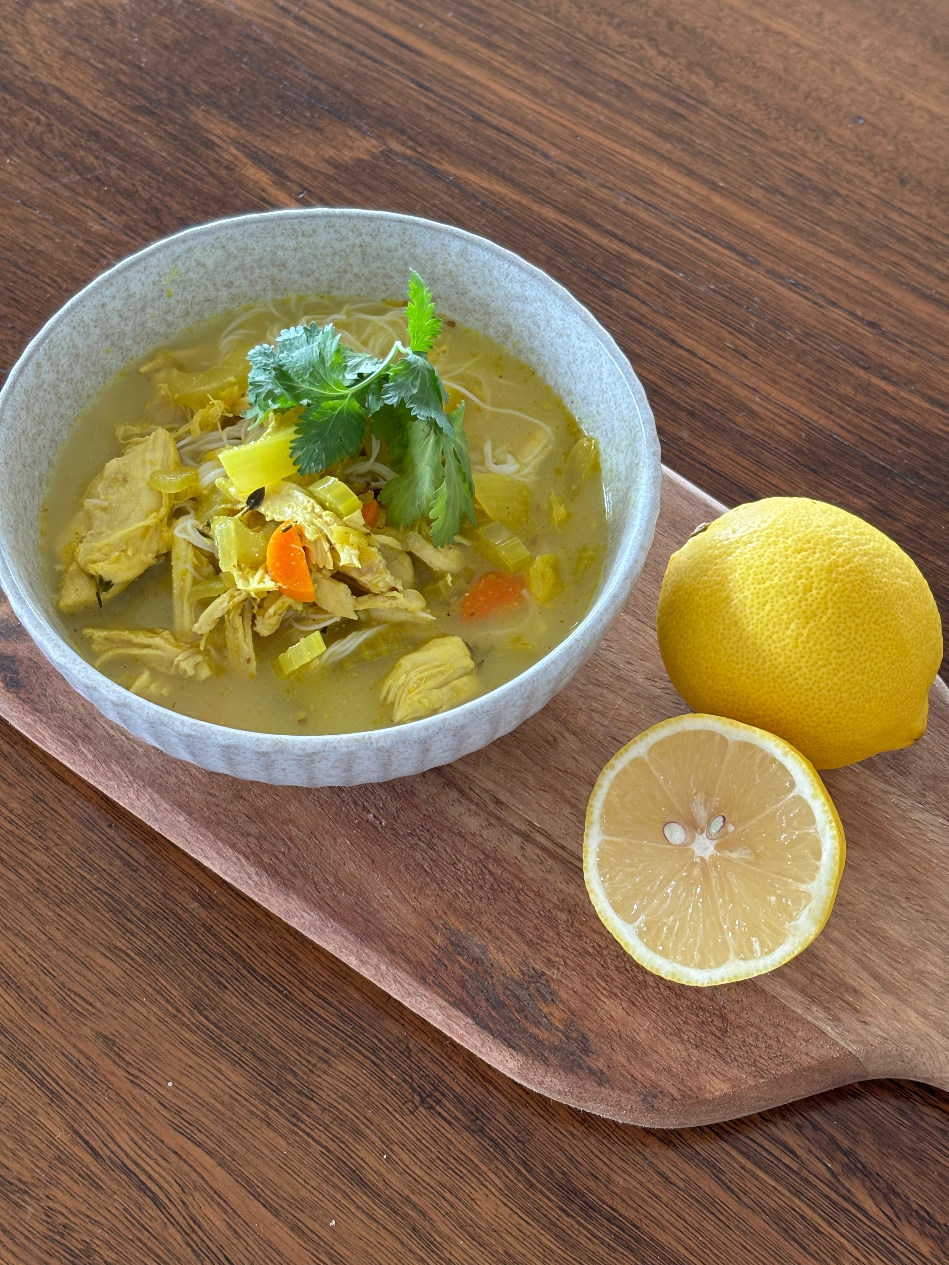 Immune-Boosting Chicken Noodle Soup – Mungbean Health